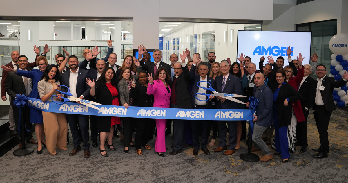 Amgen opens manufacturing facility to bring 400 full-time jobs and $40 ...